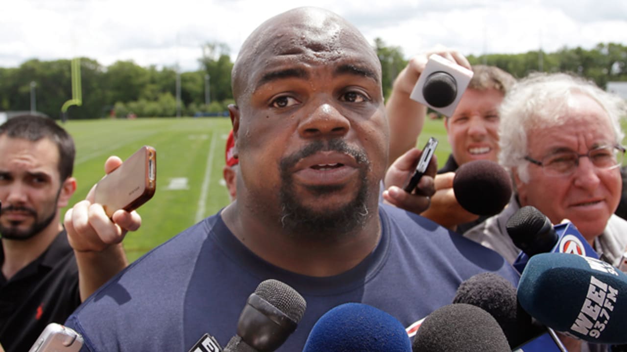 Happy and healthy Wilfork ready to go