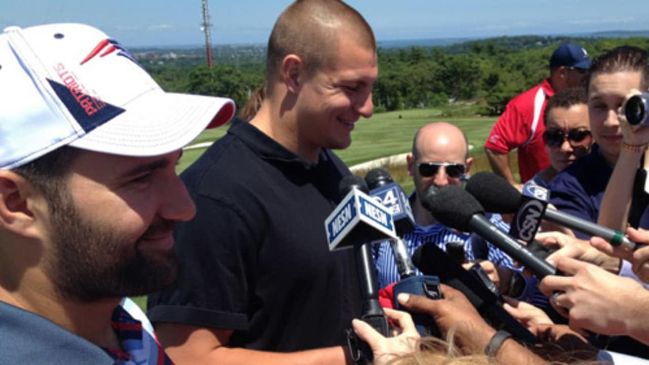 Gronkowski "happy to be here long-term"