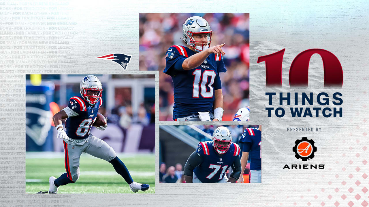 10 to Watch: Pats Head to Miami for Key Divisional Battle