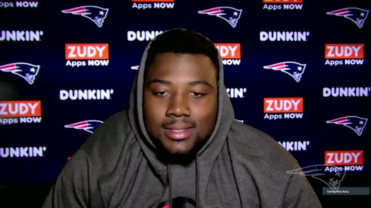 Christian Barmore 9/21: 'Be the best player I can be here'