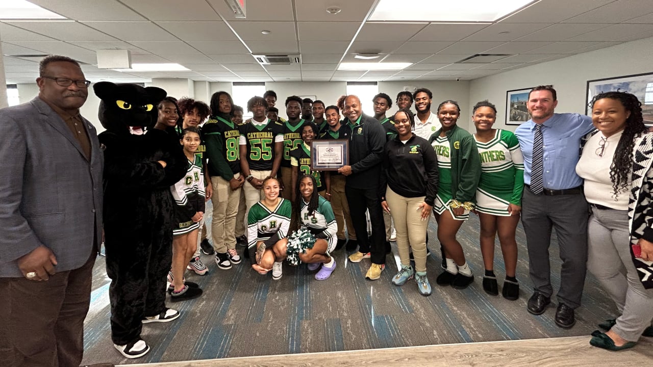 Cathedral/Matignon/Cristo Rey High School Co-Op's Derrick Beasley Named ...