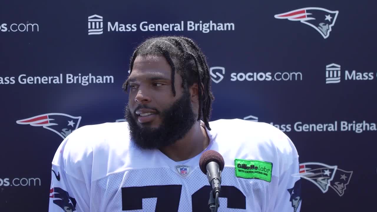 Isaiah Wynn 8/1: "I'm trying to get better on the daily"