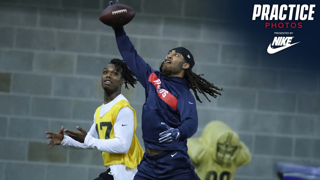 Patriots practice photos, presented by Nike