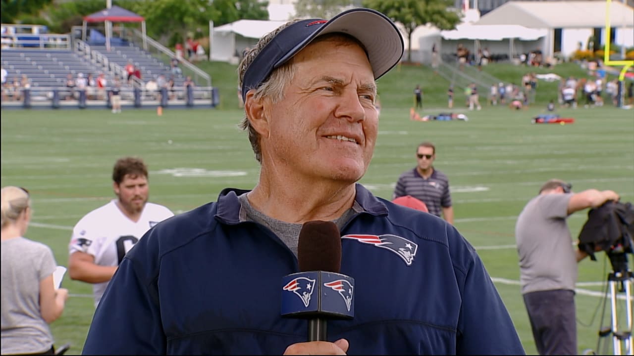 Scott Zolak and Bill Belichick talk Training Camp