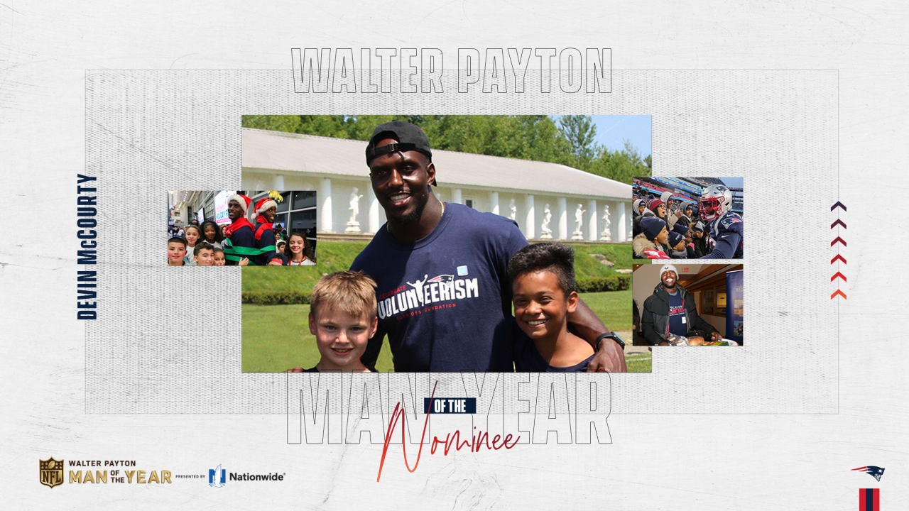 Devin McCourty Named Patriots Nominee for Walter Payton NFL Man of the ...