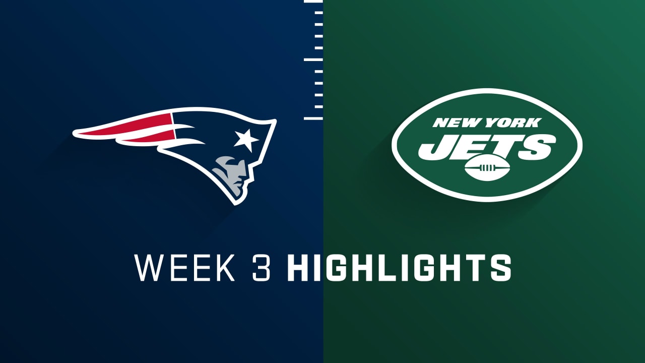 Patriots vs. Jets Highlights | NFL Week 3