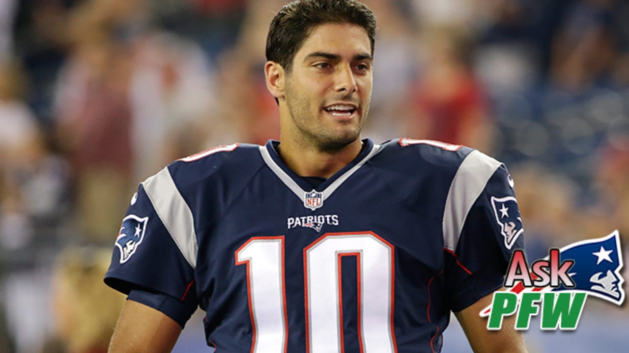 Ask PFW: Jimmy G and the Draft