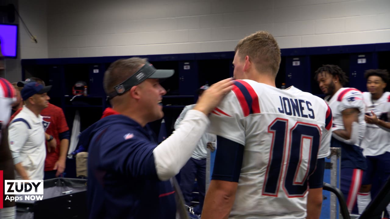 Inside the Patriots Locker Room following their victory over the Houston Texans