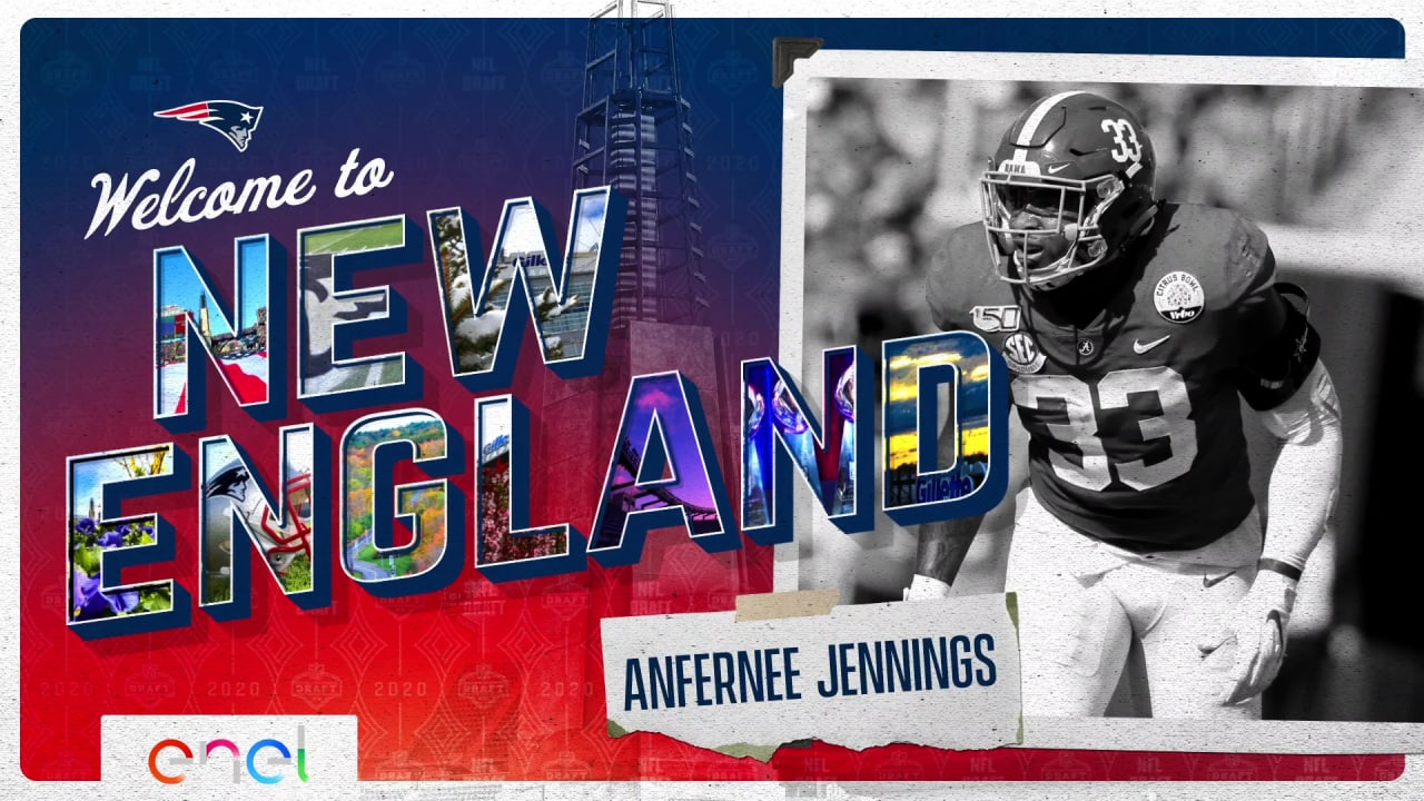 Welcome to New England Anfernee Jennings Welcome to New England Anfernee Jennings