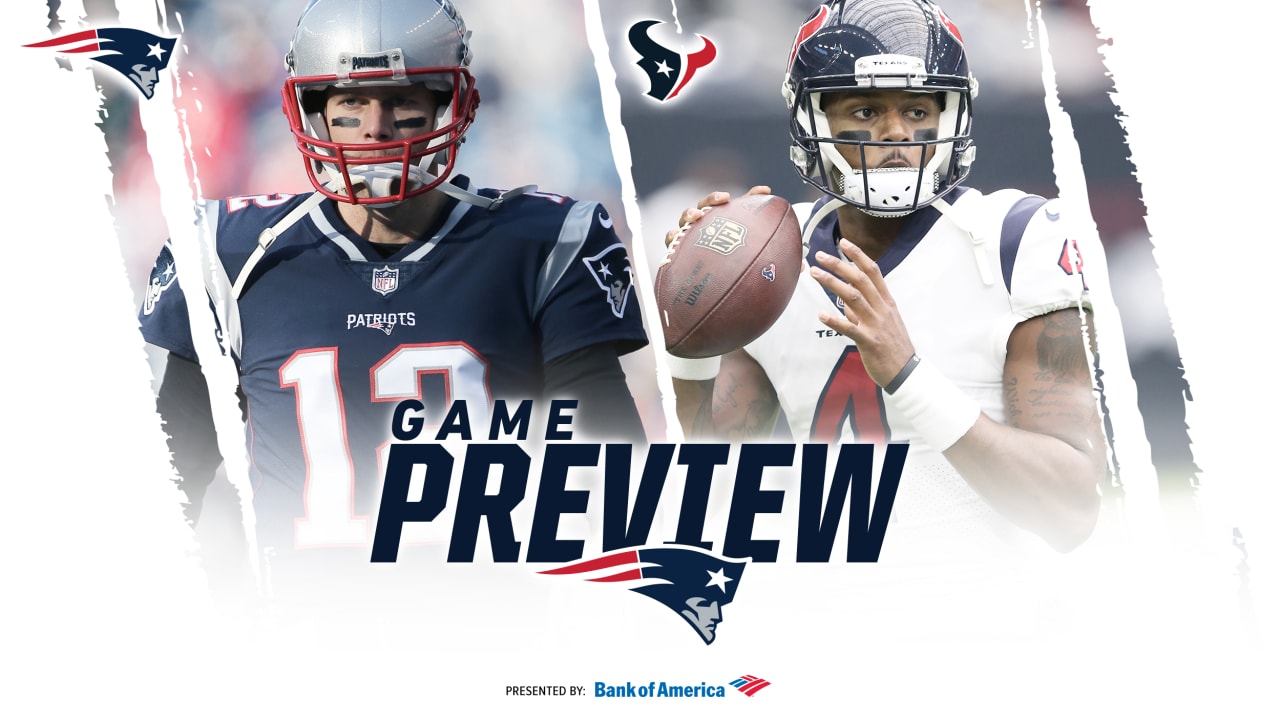 Game Preview: Texans at Patriots
