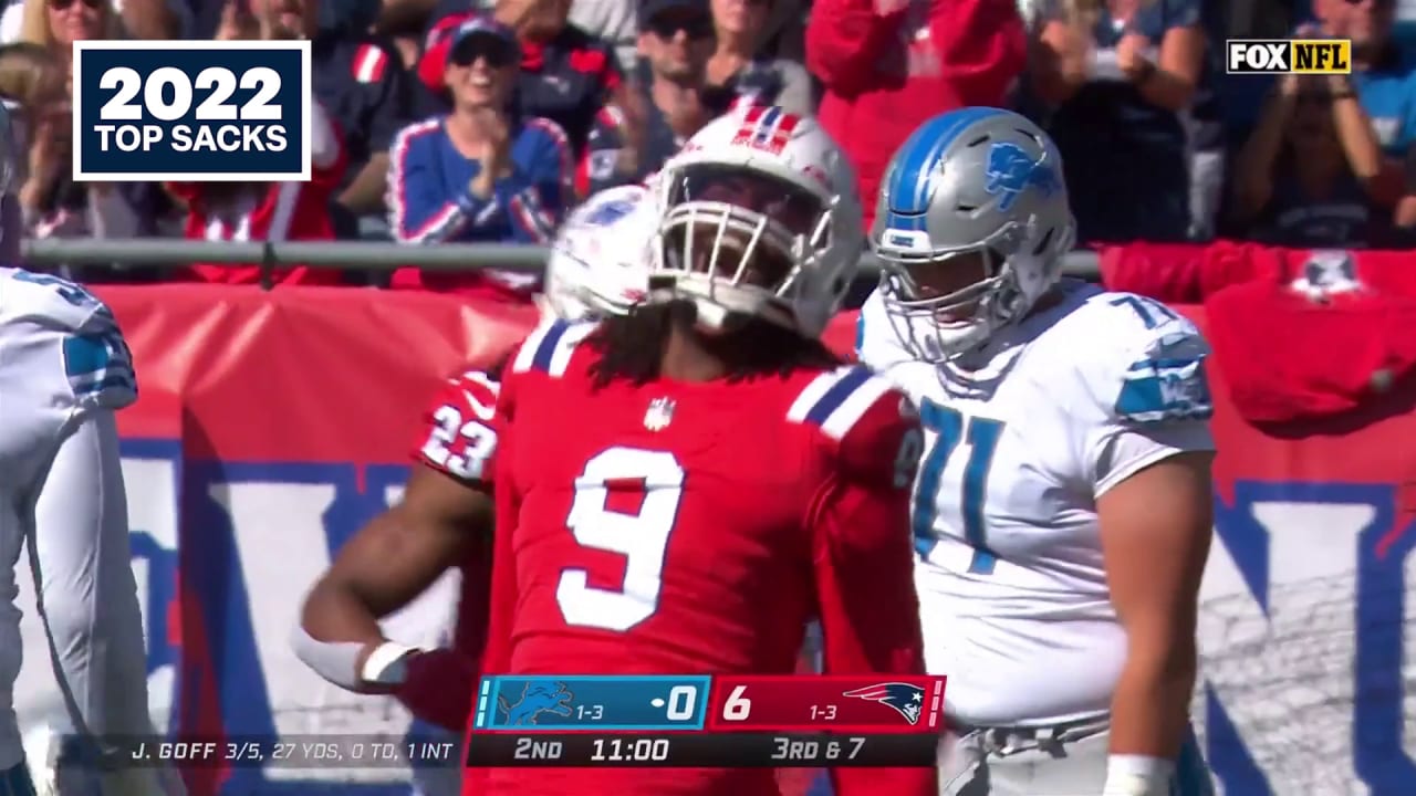 Top 10 sacks of 2022