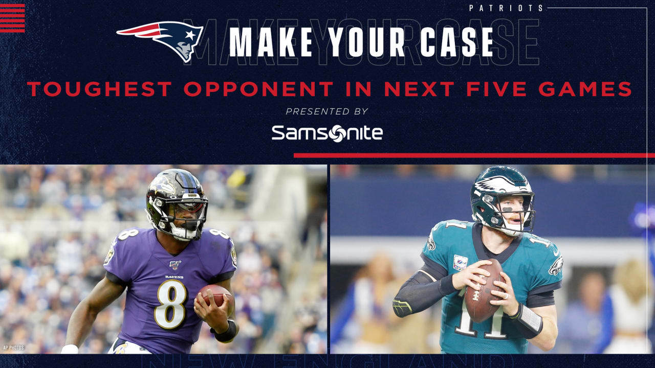 Samsonite Make Your Case: Toughest opponent in next five games