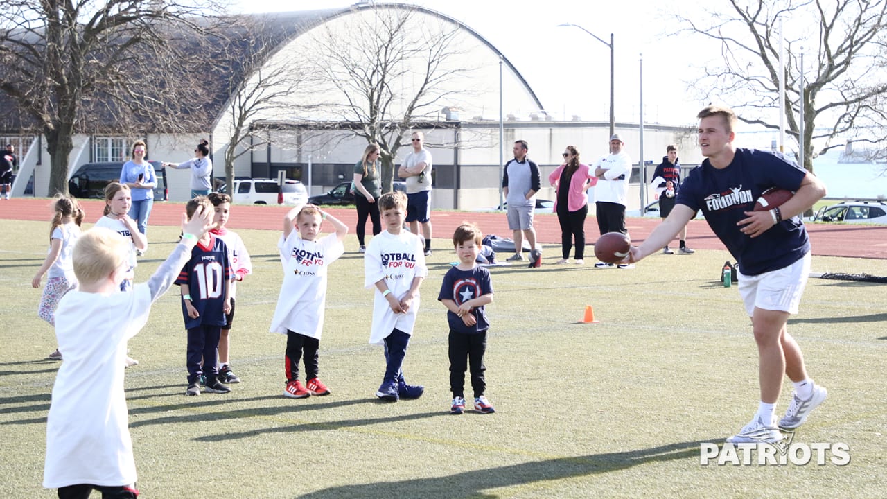 Patriots Foundation Celebrates Military Children with Football For You ...