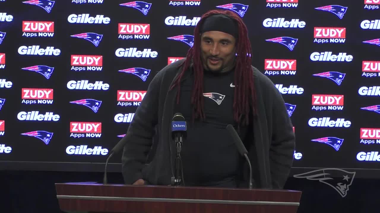 Jakob Johnson 12/14: "Every day is a different challenge in the NFL"