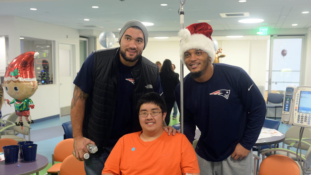 Patrick Chung and Hooman visit Boston Children's Hospital