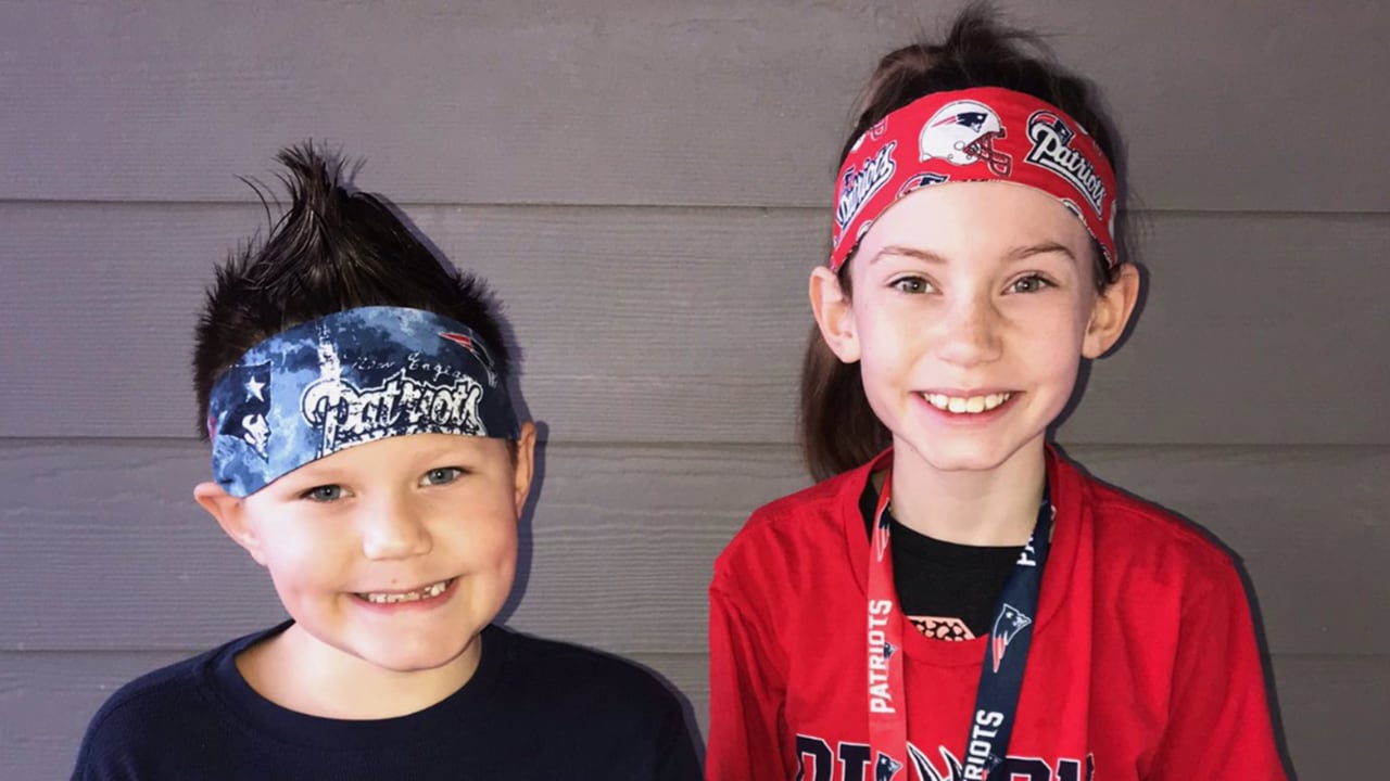 Young Patriots fans show their pride during Super Bowl Spirit Week in ...