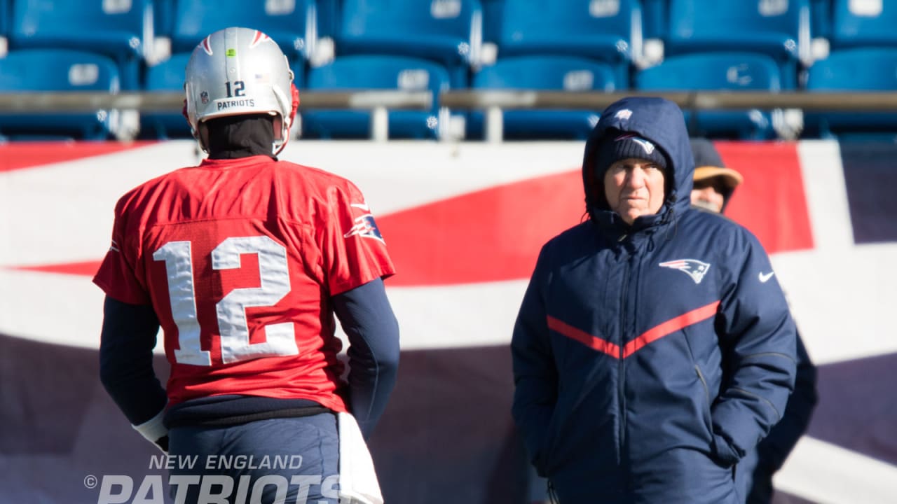 Divisional Playoff Week: Patriots Practice & Media Access Photos