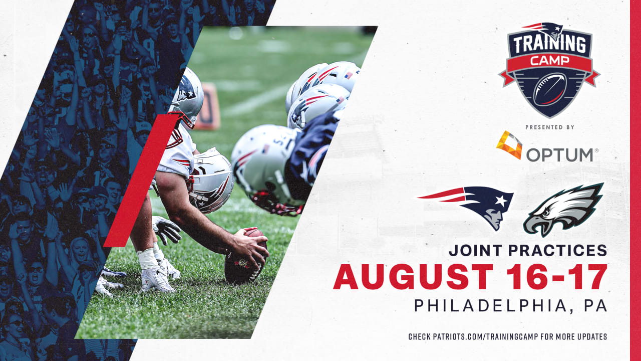 New England Patriots Announce Joint Practice with Philadelphia Eagles