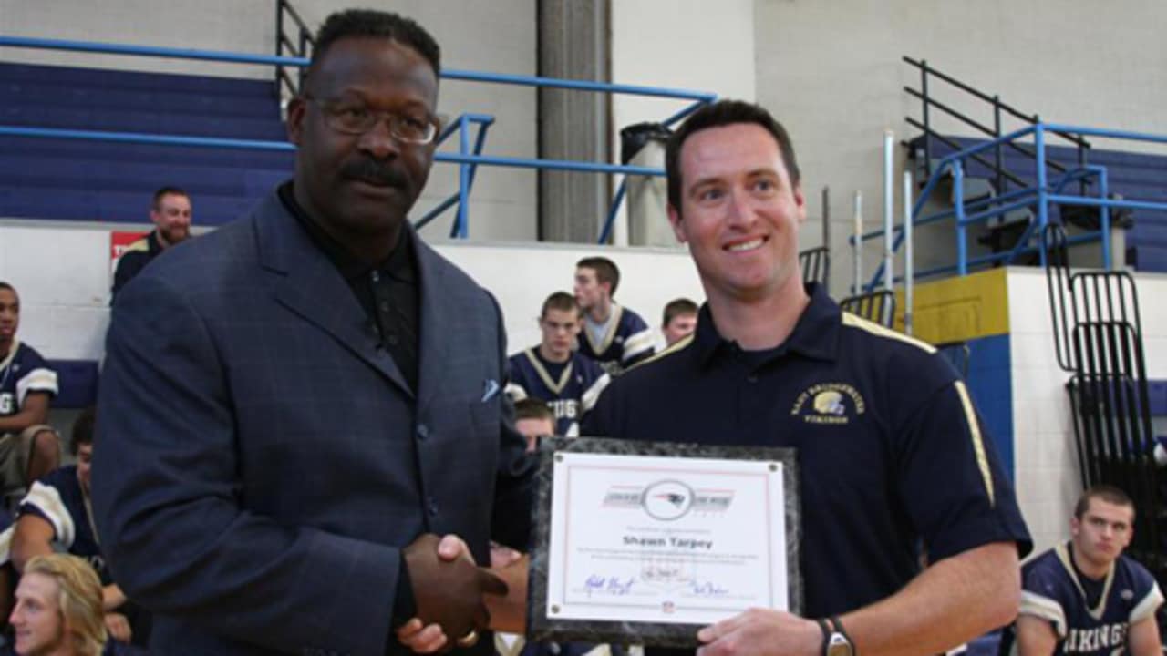Shawn Tarpey named Patriots High School Coach of the Week