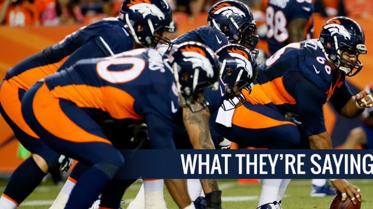 What They're Saying: Denver Broncos