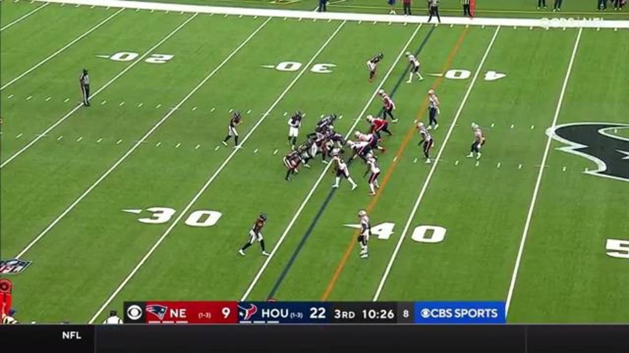 Patriots take advantage of shanked Texans punt