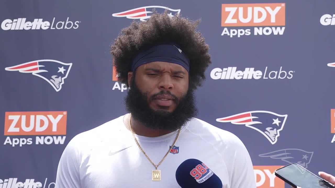 Isaiah Wynn 9/9: "We've just got to do our job and protect our quarterback"