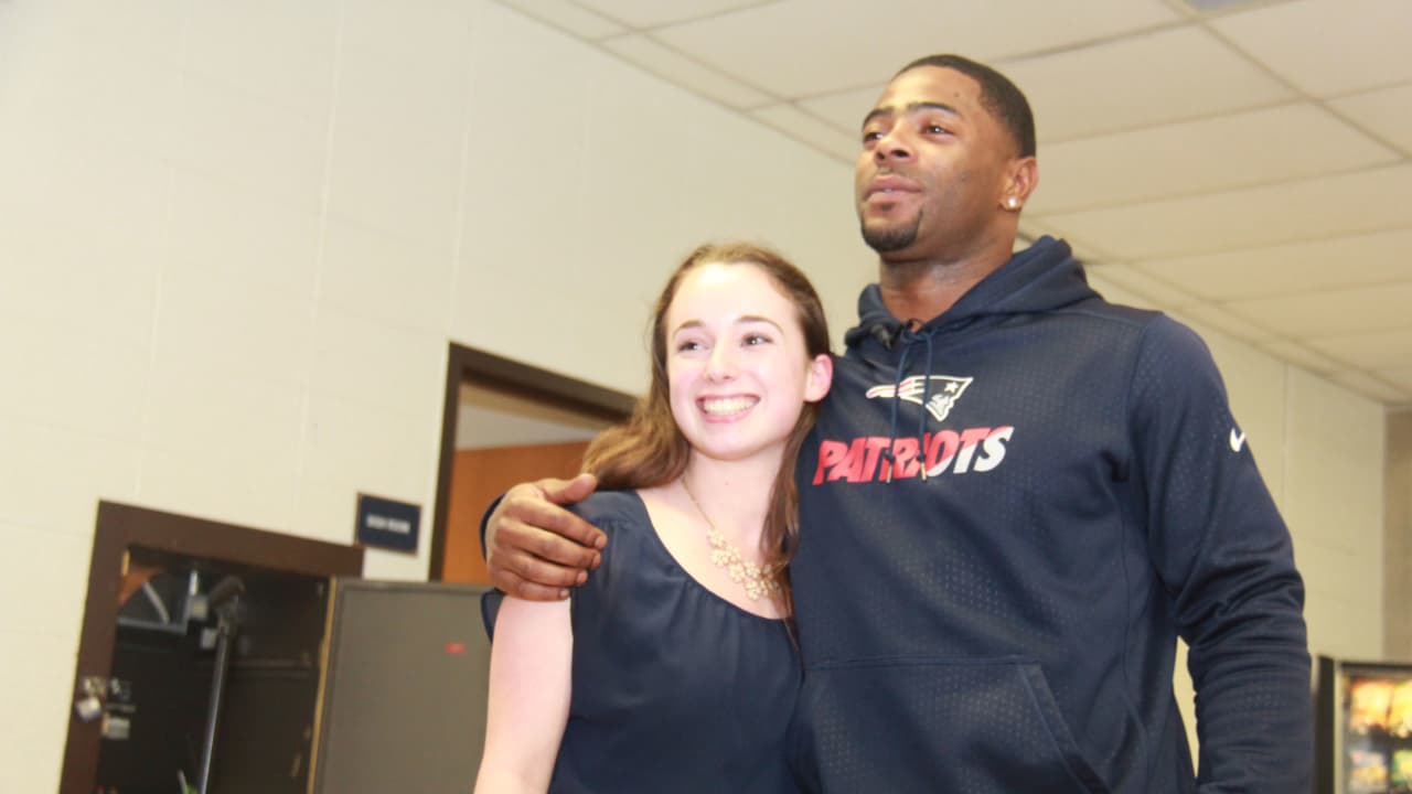 Malcolm Butler surprises Foxborough students