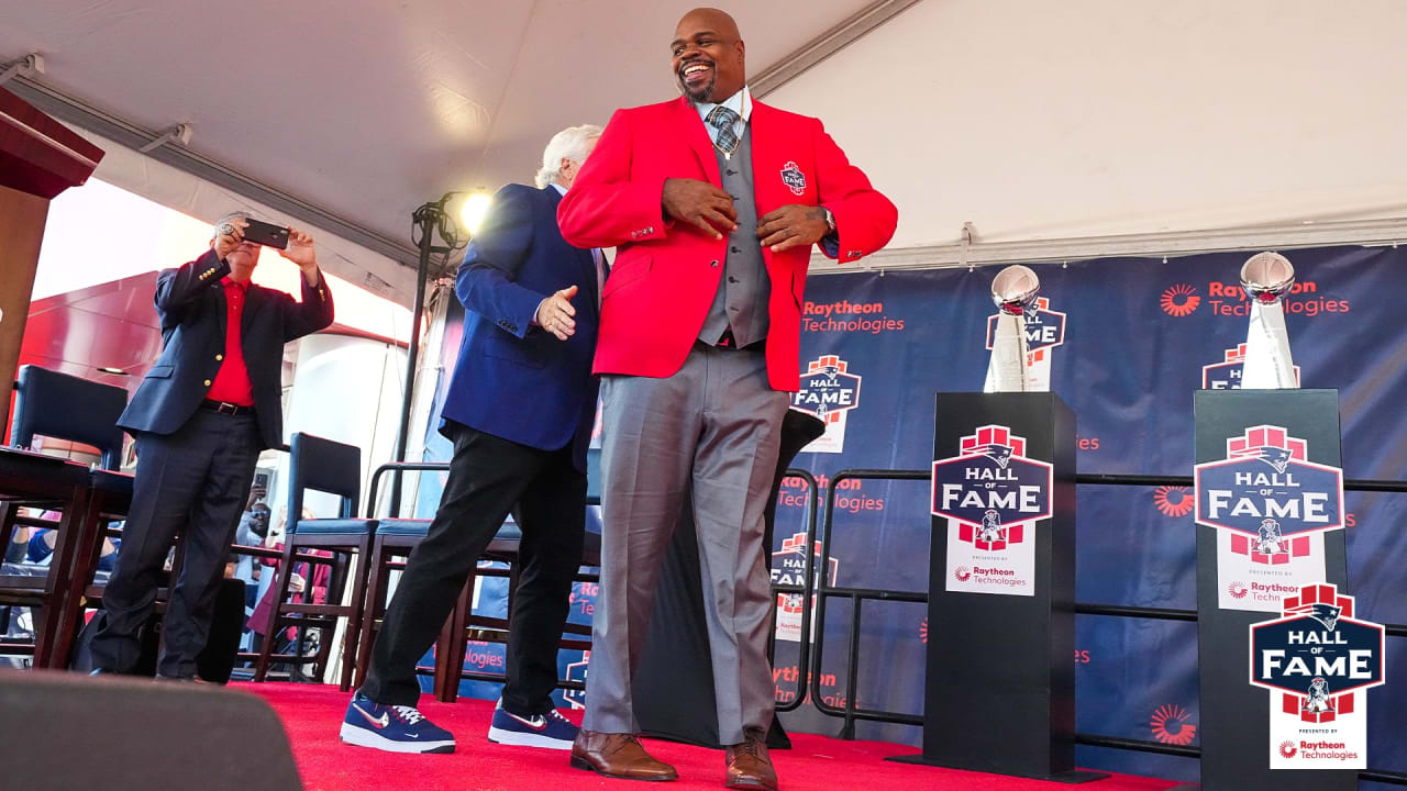 Vince Wilfork Becomes 32nd Member of the Patriots Hall of Fame