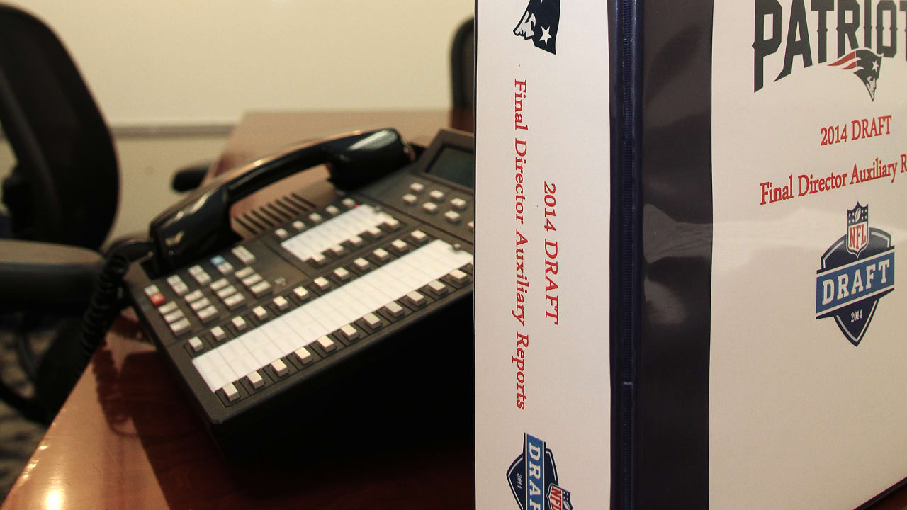 A look inside the Patriots draft room