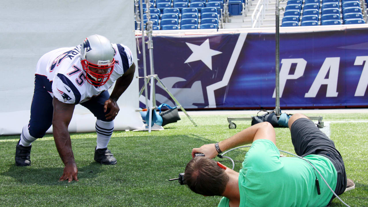 Behind the Scenes at the NFL International Series Photo Shoot