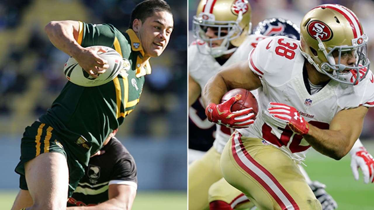Nate Ebner enjoying the Hayne Train