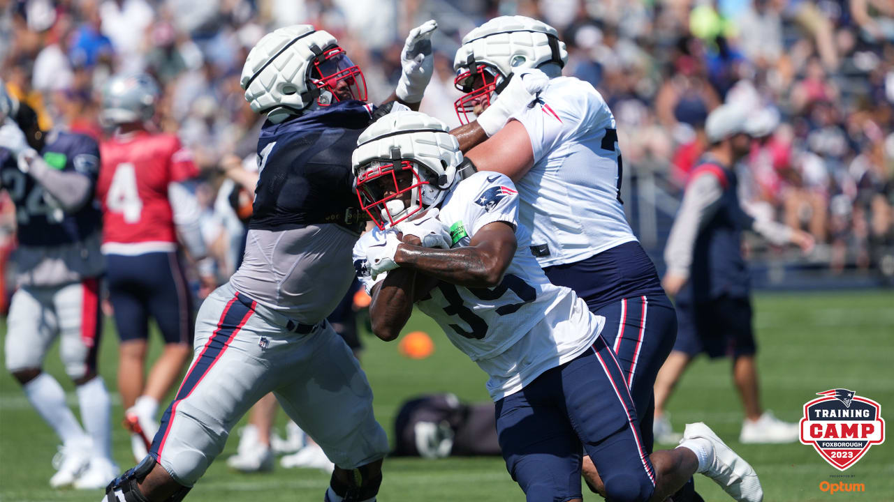 PHOTOS: First padded practice of Patriots Training Camp