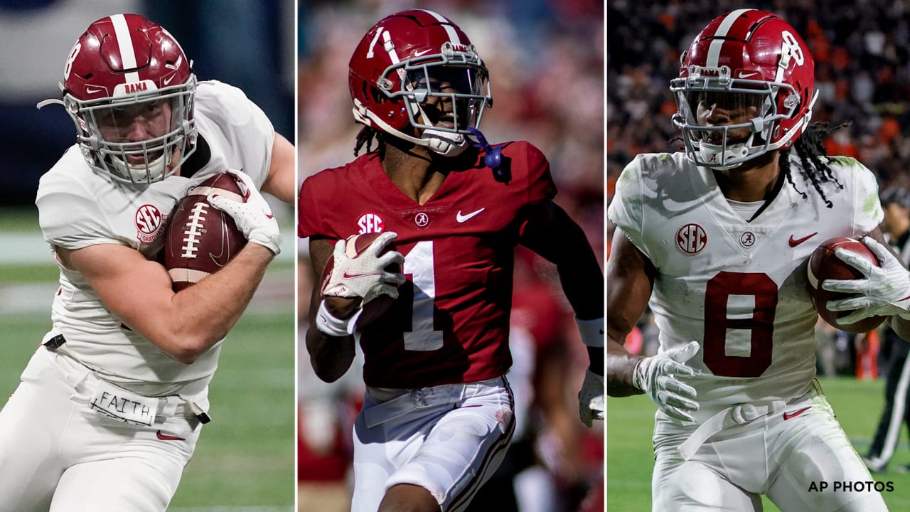 Alabama WRs have plenty of Patriots ties