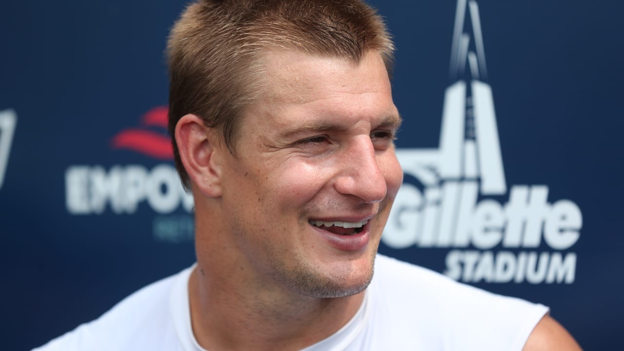 Rob Gronkowski 8/7: 'It's very competitive out here every day'