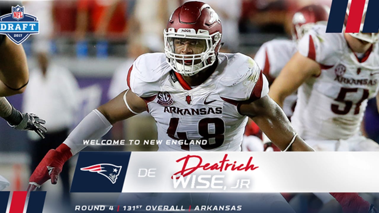 Patriots select DE Deatrich Wise 131st overall in the 2017 NFL Draft
