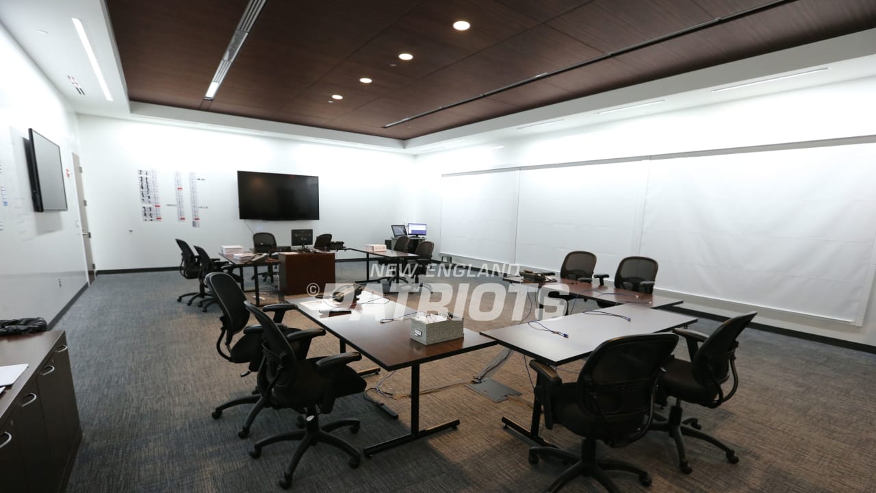 Sneak peek inside the Patriots draft room