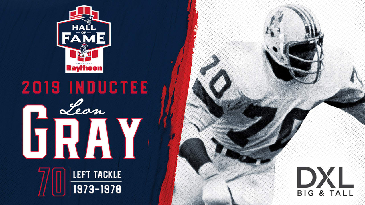 Leon Gray elected into Patriots Hall of Fame