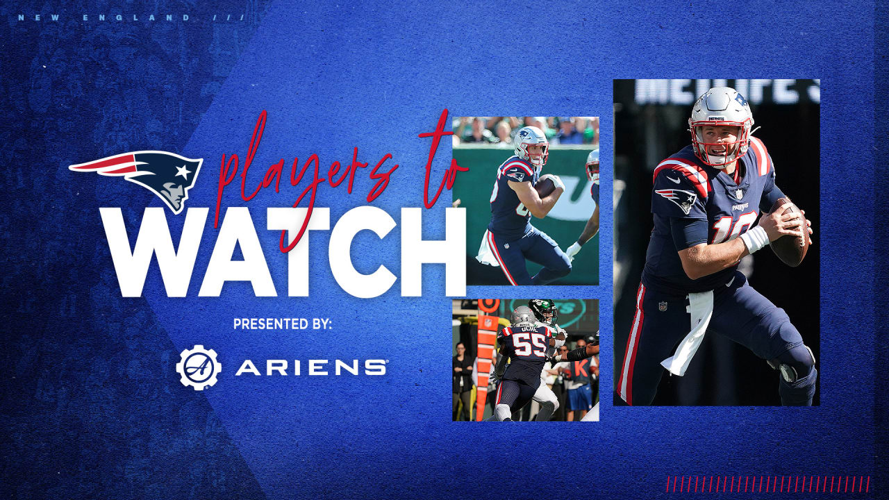 Players to Watch: Patriots vs. Saints