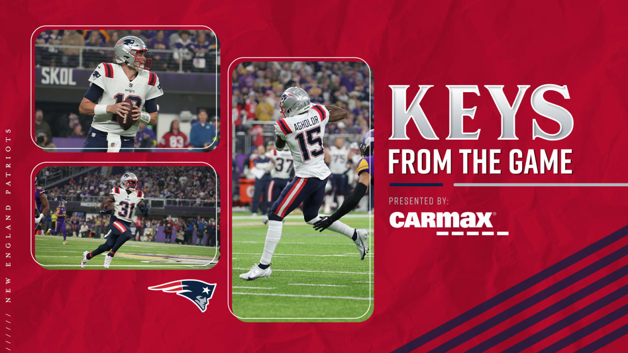 7 Keys from Patriots Thanksgiving loss to Vikings