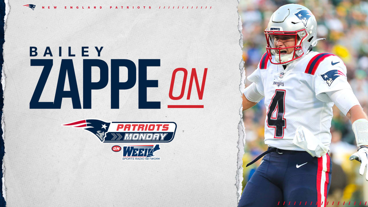 Bailey Zappe on WEEI 10/10: "We played a really good game of team football"