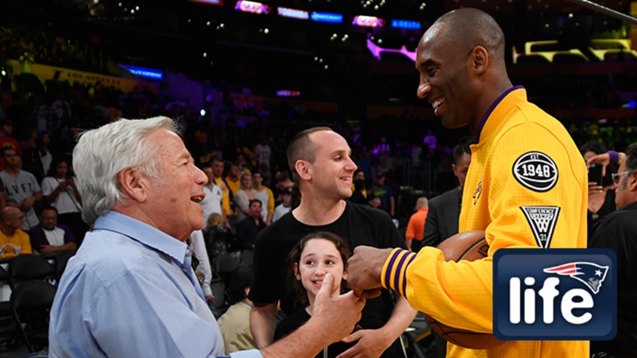 Patriots show their respect for Kobe Bryant