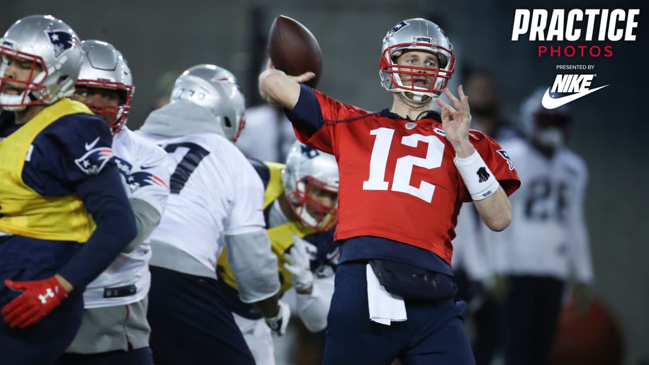 Patriots Practice photos, presented by Nike