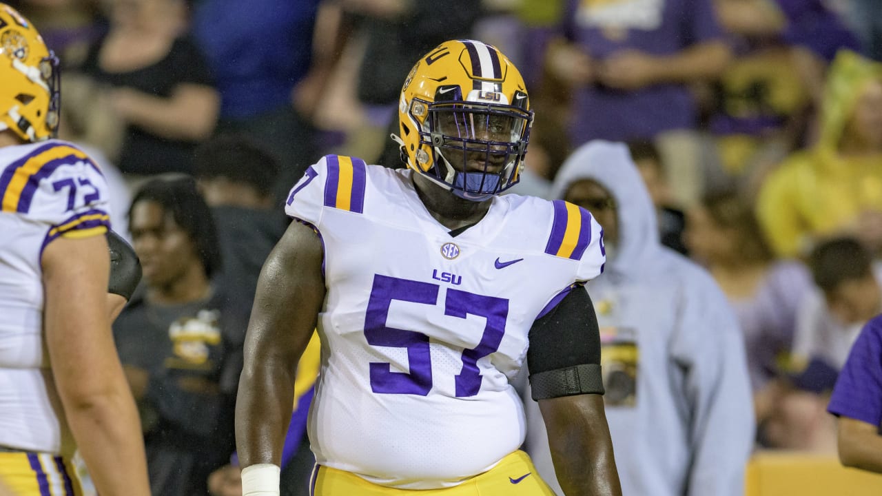 Photos: Patriots sixth round pick Chasen Hines in action at LSU