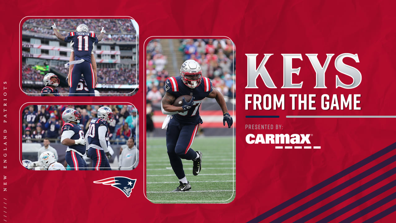6 Keys from Patriots win over Dolphins