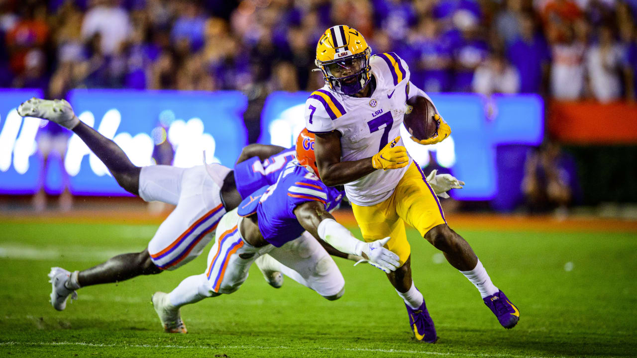 Photos: Patriots sixth round pick Kayshon Boutte in action