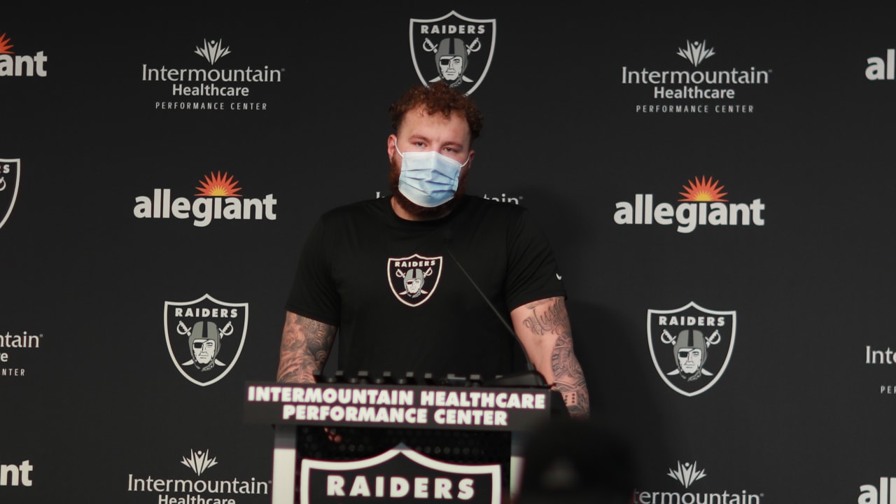 Andre James on his chemistry with Derek Carr, confidence heading into 2021