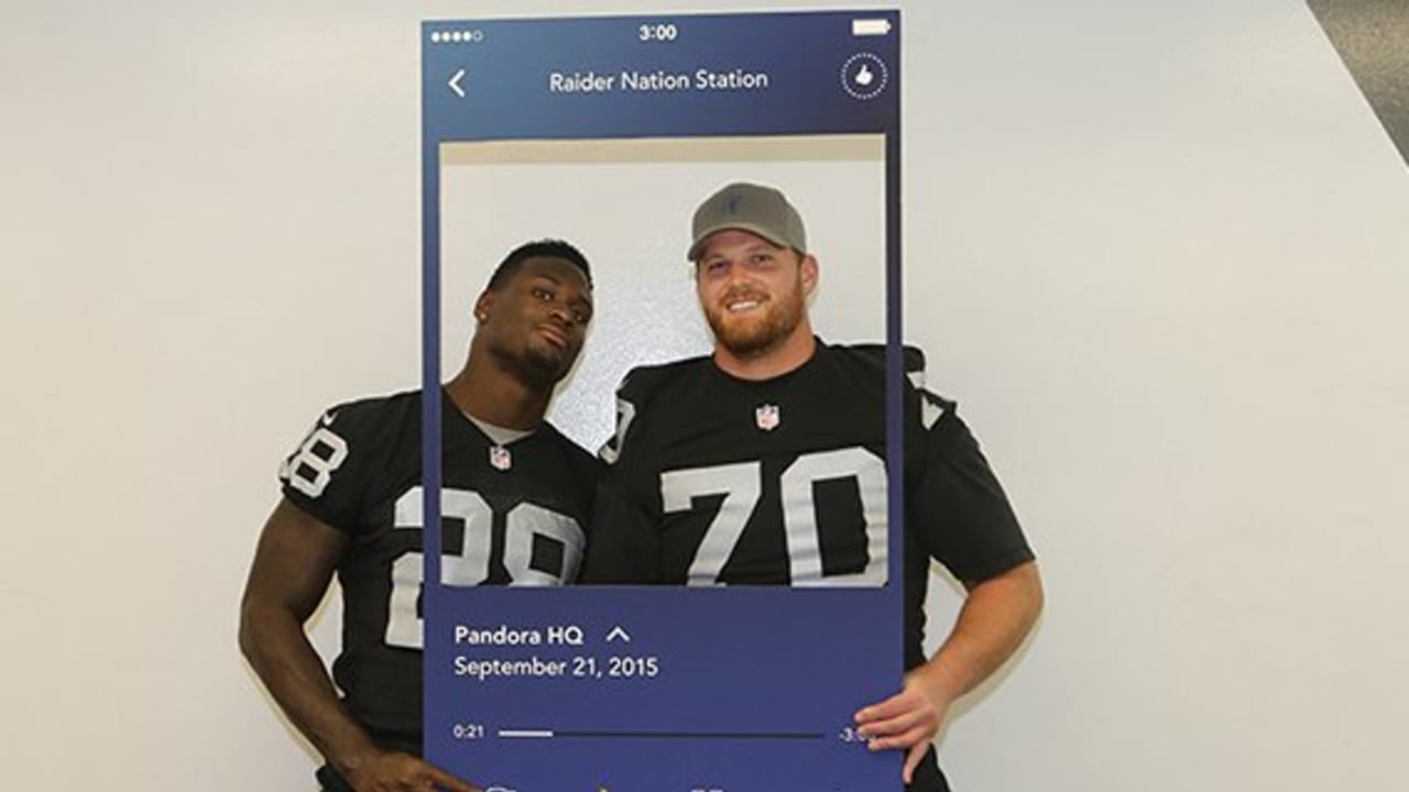 Raiders Visit Pandora HQ