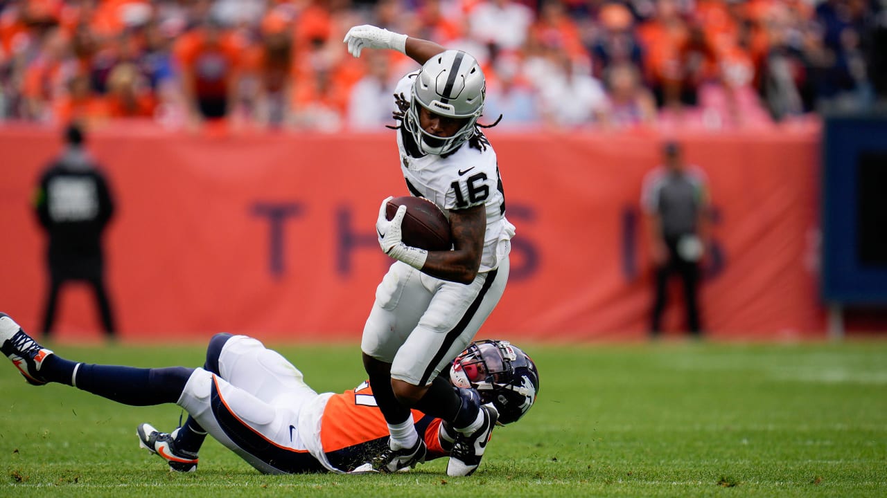 Raiders 2023 Week 1 Highlights vs. Broncos | Wide receiver Jakobi Meyers left wide open for 21 ...