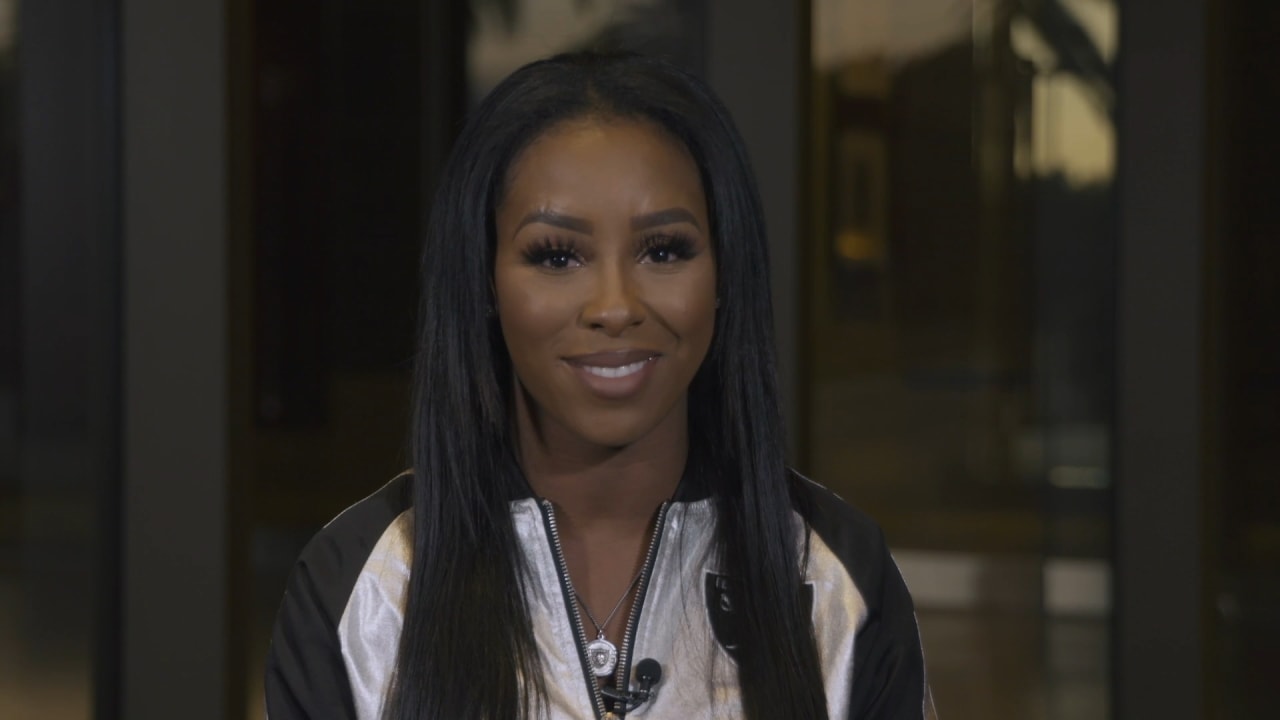 Raiderette Mackenzie & Jekailah discuss the importance of Breast Cancer ...