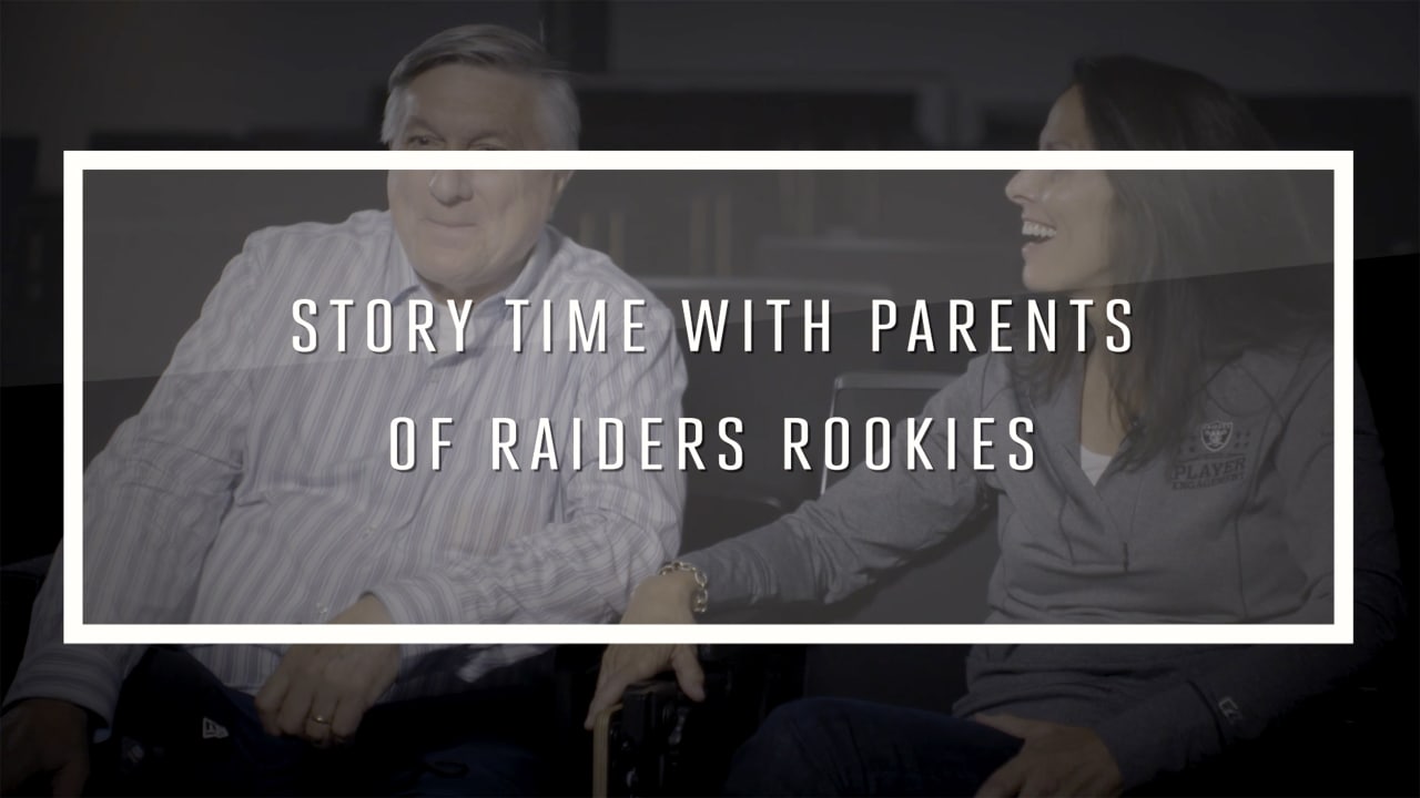 Story time with parents of Raiders rookies